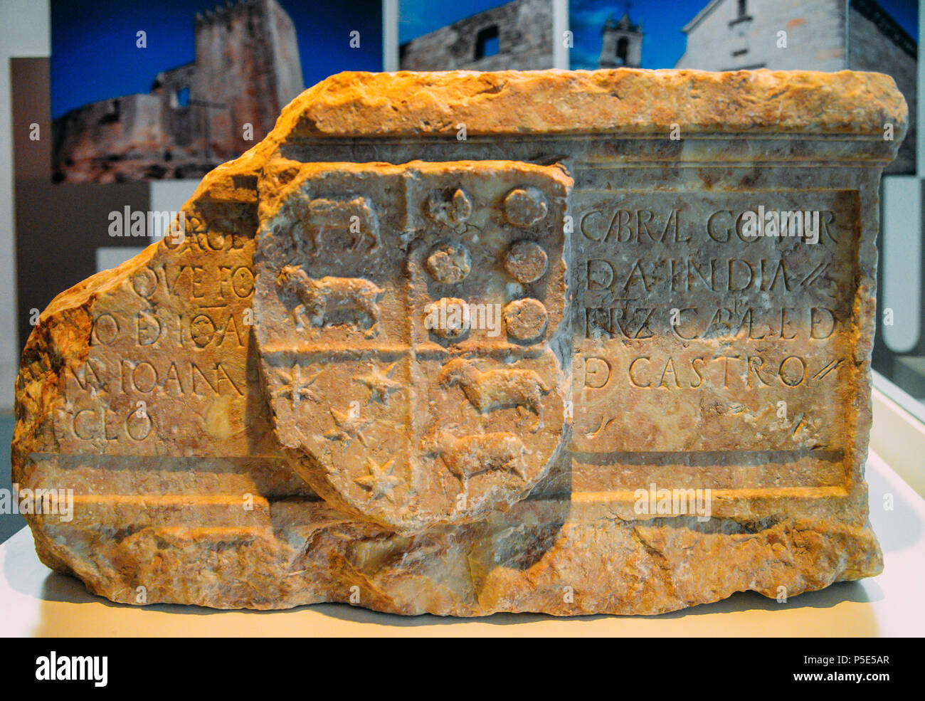 16th-century carving belonging to the family of New World explorer ...