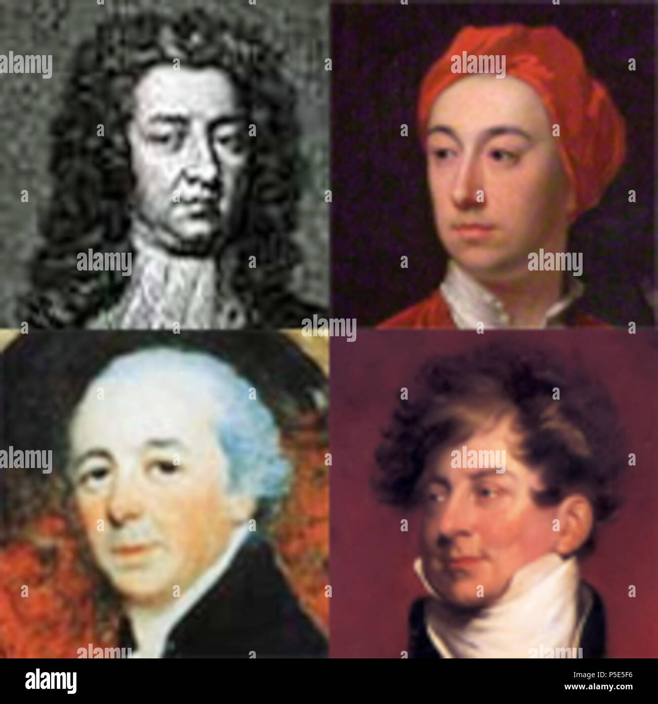 N/A. Clockwise from top left: w:Henry Boyle, 1st Baron Carleton, w ...