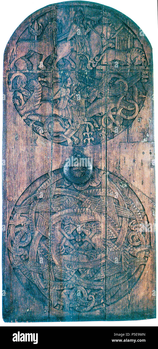 Church door from about 1200 circa 1200. N/A 346 Church door from about ...