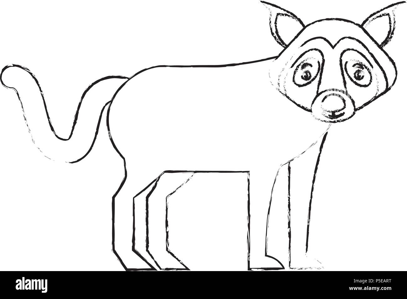 Wolf timber wolf animal image Stock Vector Images - Alamy