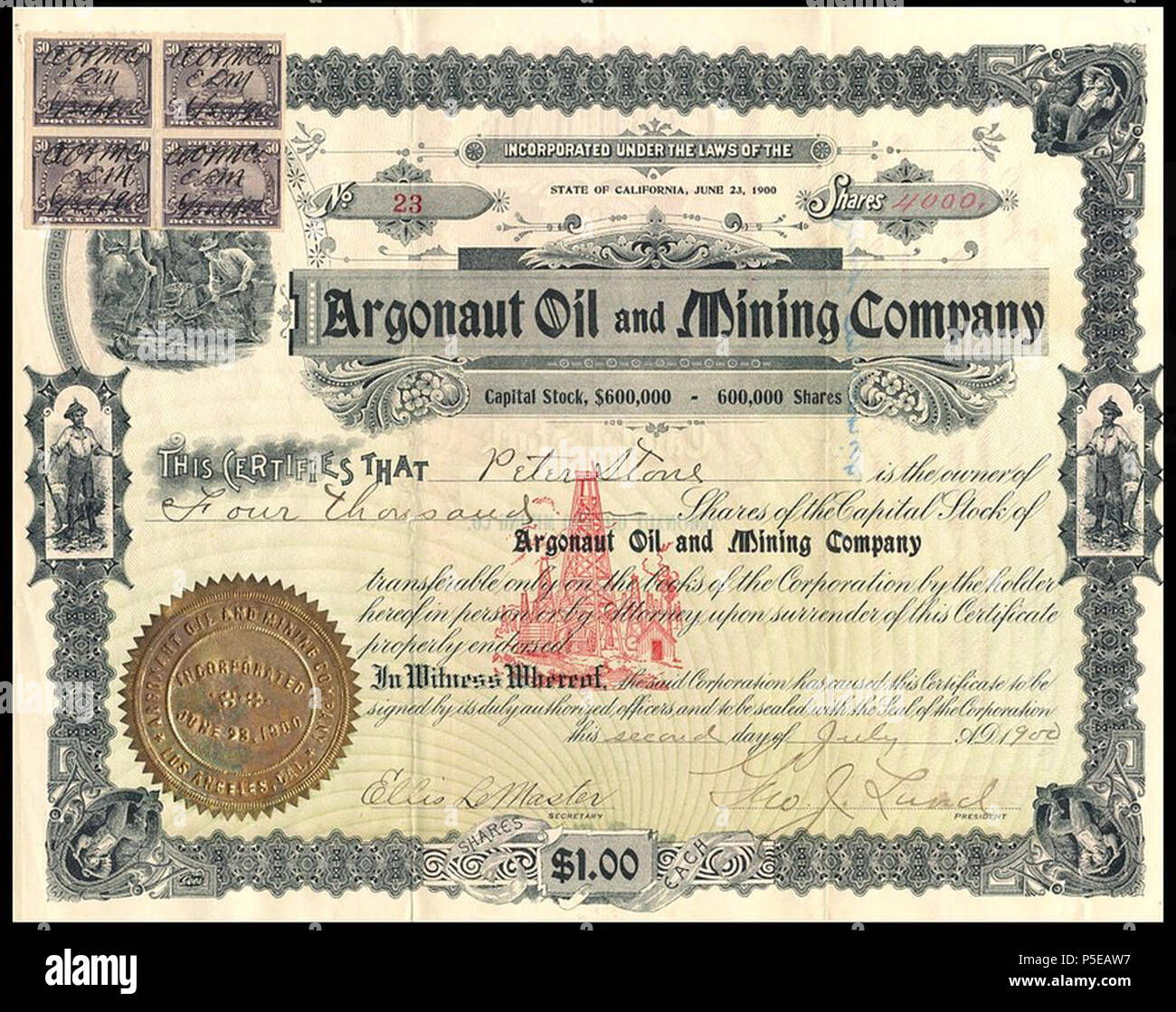 Revenue stamps hi-res stock photography and images - Alamy