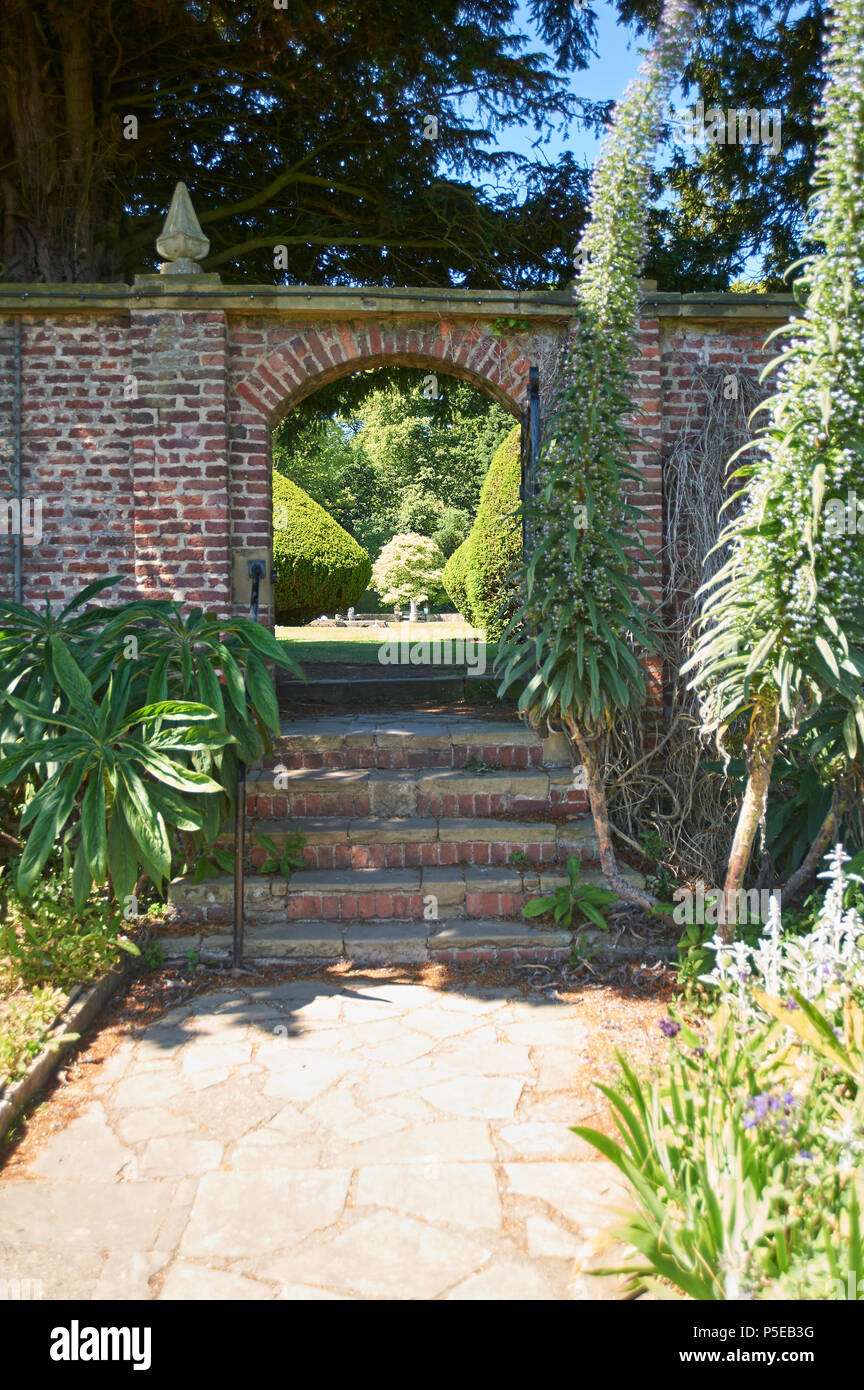 Walled Garden Medieval High Resolution Stock Photography and Images - Alamy