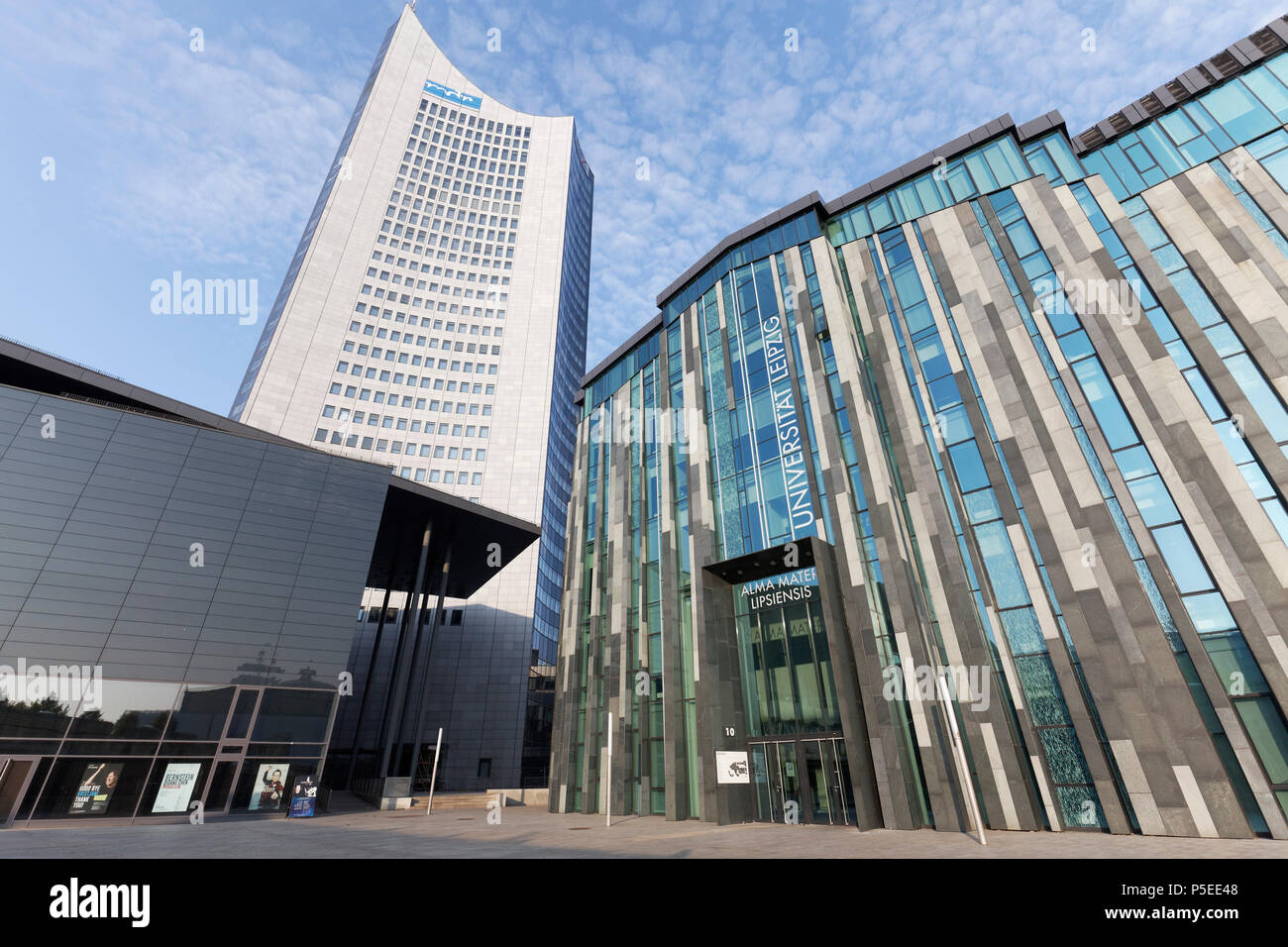 Panorama tower – plate of art leipzig hi-res stock photography and ...