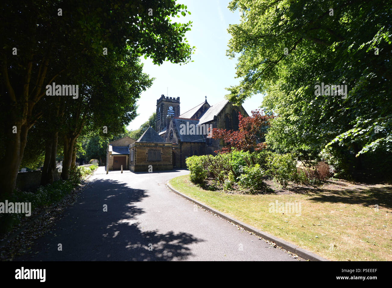 St. George's and St.Andrew's Church, Maghull, Merseyside Stock Photo ...