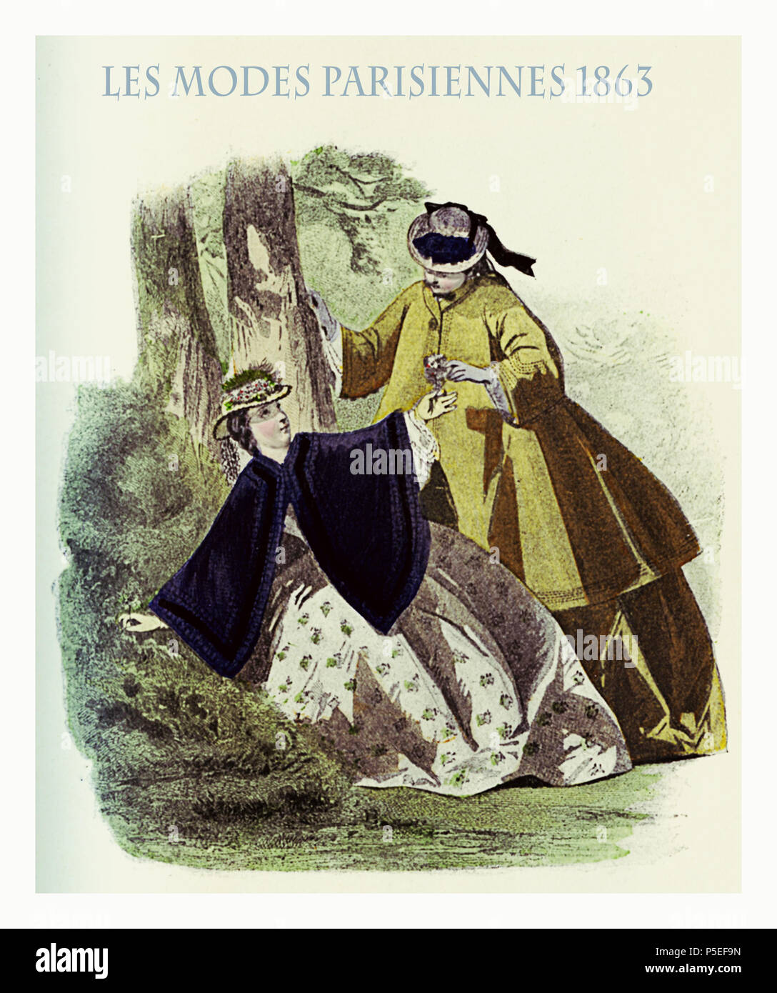 19th century ladies hats hi-res stock photography and images - Alamy
