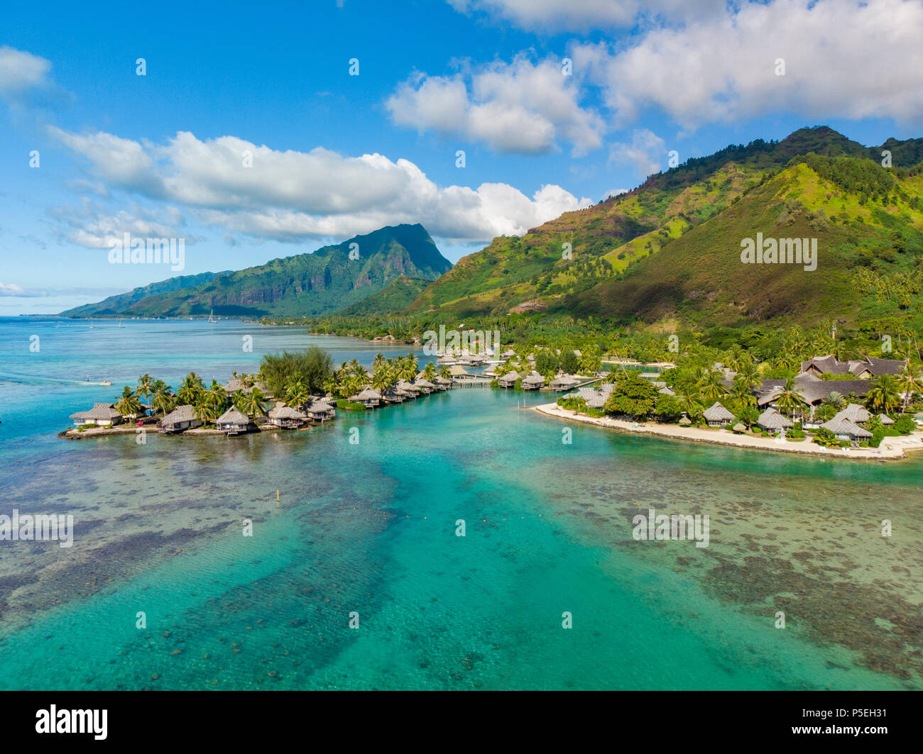 Moorea Aerial High Resolution Stock Photography and Images - Alamy