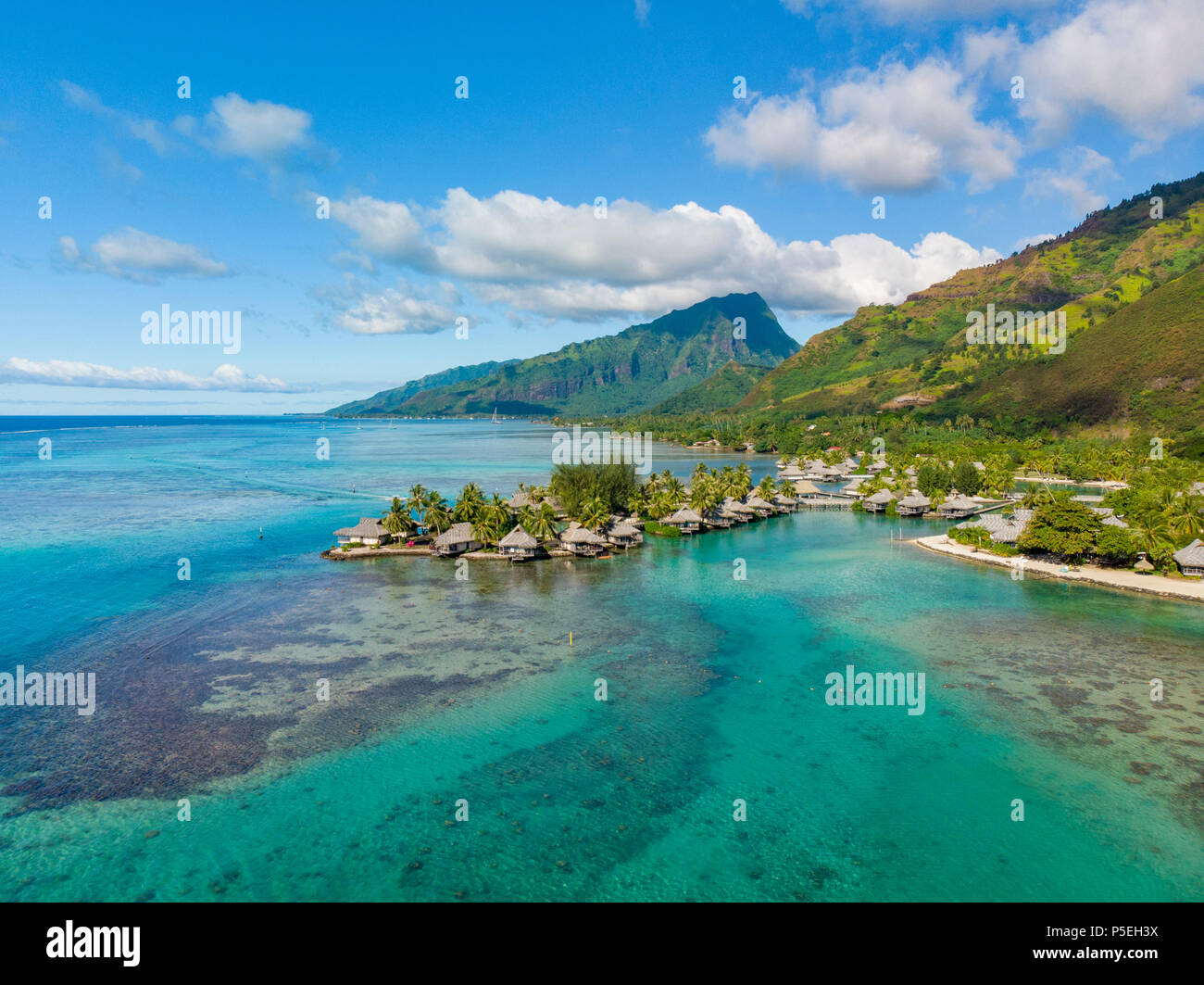 Intercontinental Moorea Resort, Moorea, French Polynesia, South Pacific ...