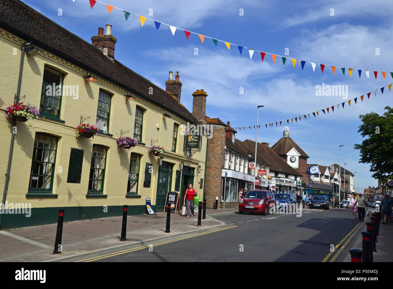 Hailsham town centre hi-res stock photography and images - Alamy