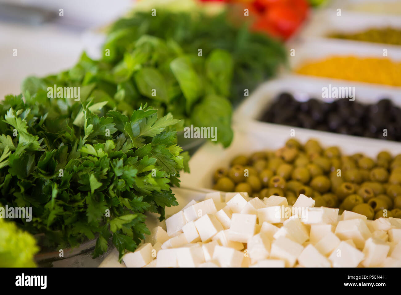 mixed vegetables background Stock Photo - Alamy