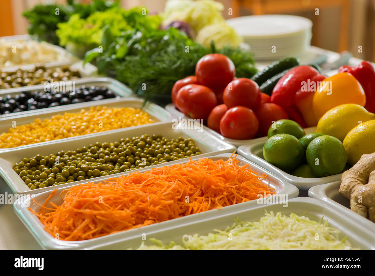 mixed vegetables background Stock Photo - Alamy
