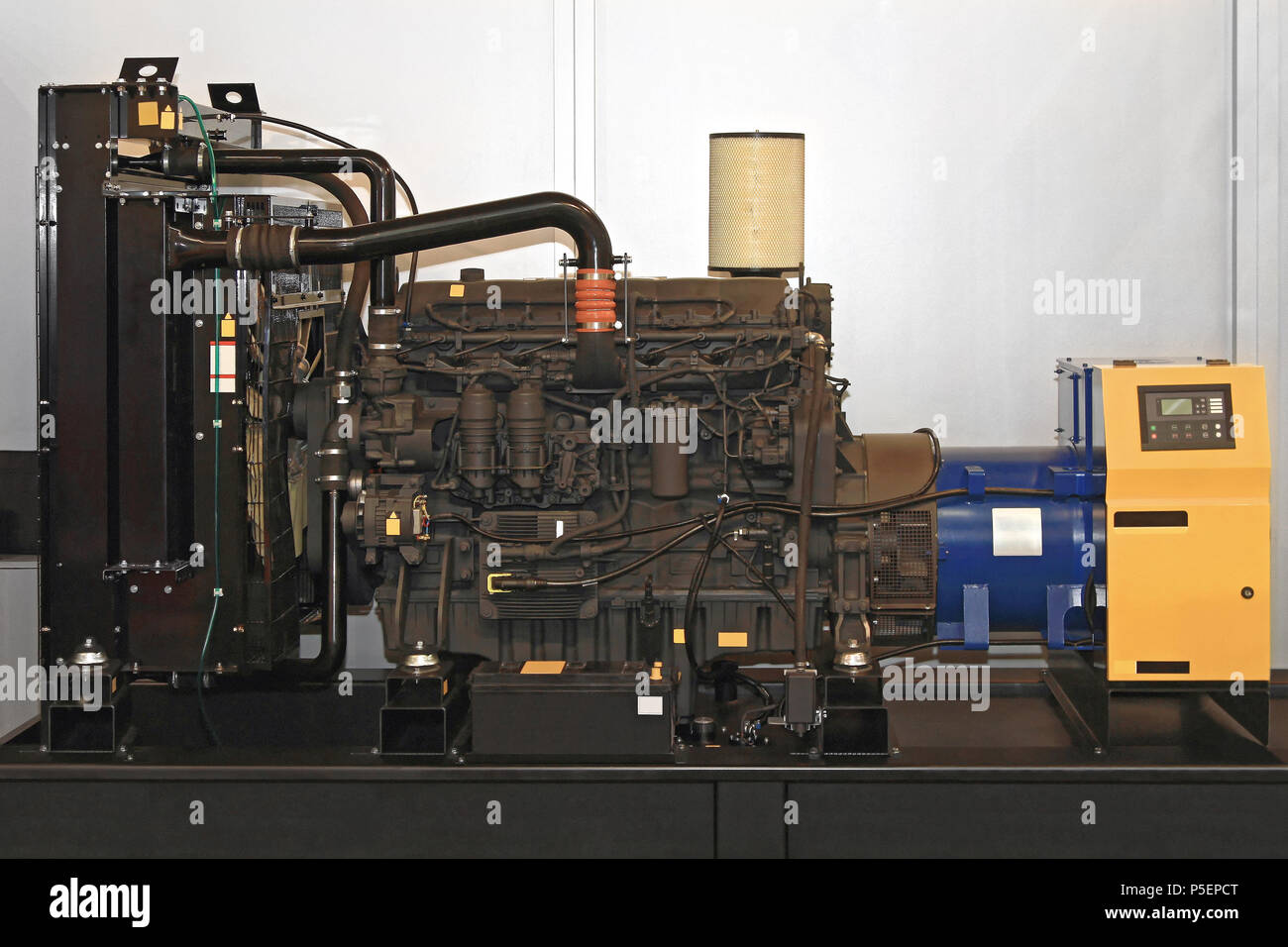 Automatic Stand by Electric Power Generator Stock Photo - Alamy