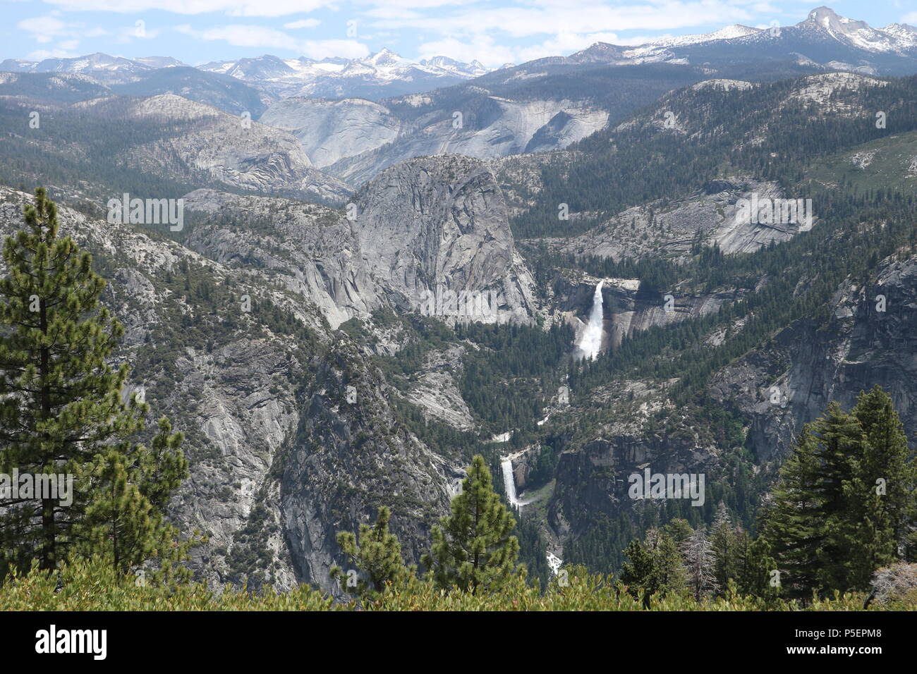 Trees mountains yosemite national hi-res stock photography and images ...