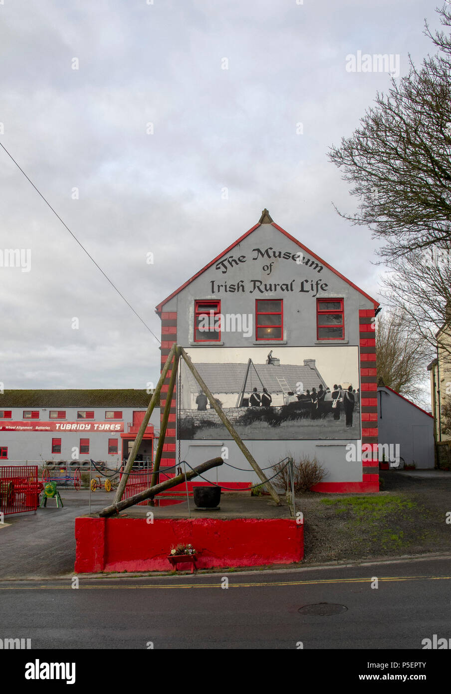 The Museum of Irish Rural Life in Kilrush County Clare Ireland Stock ...