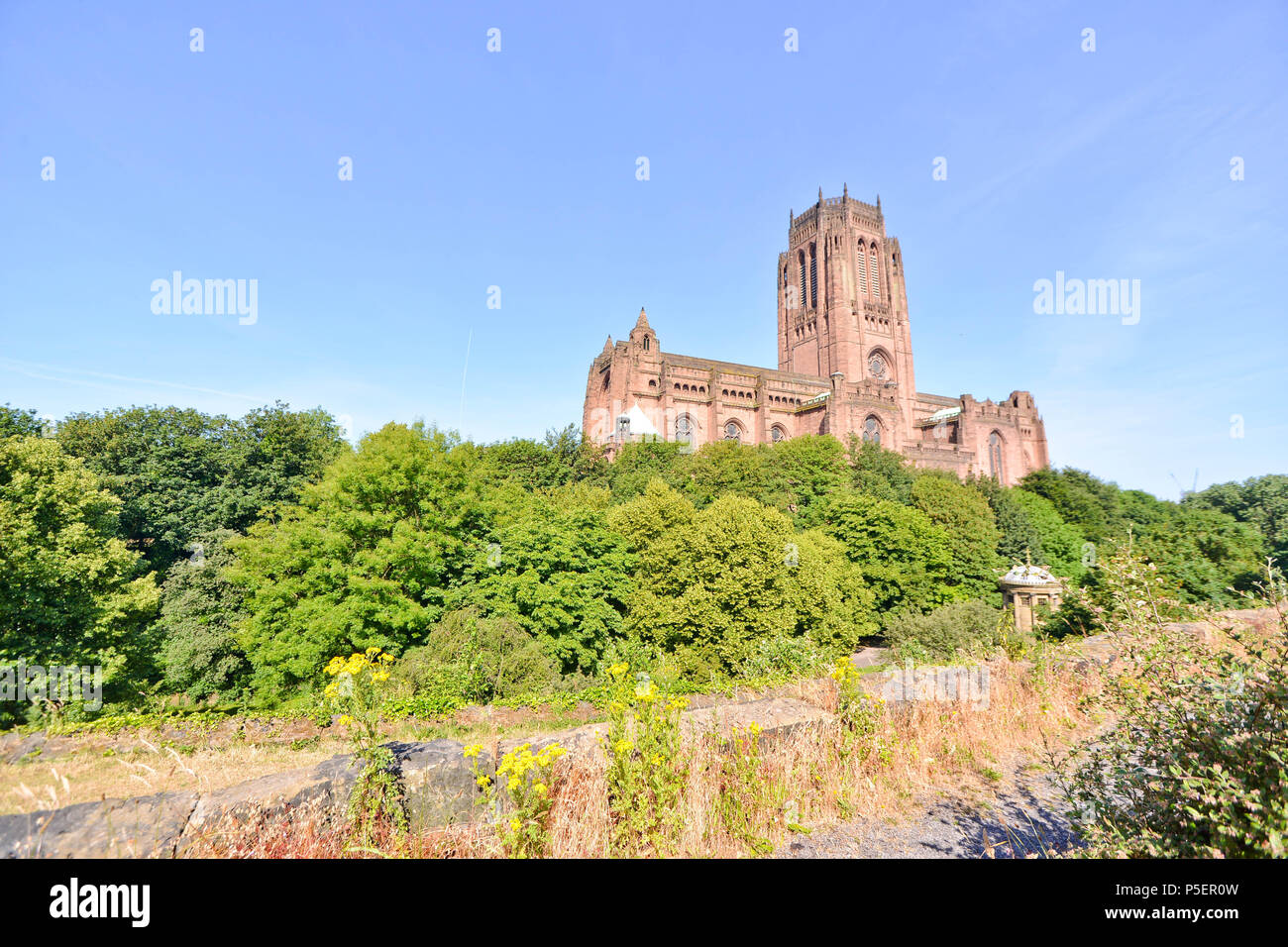 Liverpool in the summer Stock Photo - Alamy