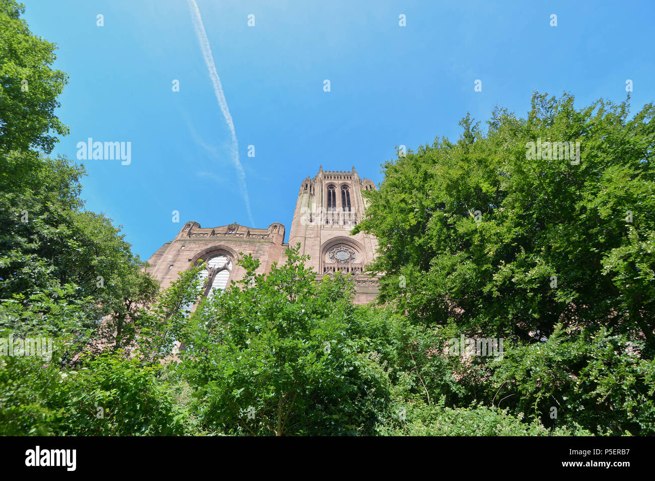 Liverpool in the summer Stock Photo - Alamy