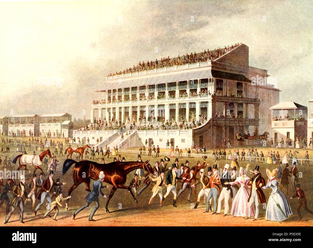 Derby Race 19th Century High Resolution Stock Photography and Images ...