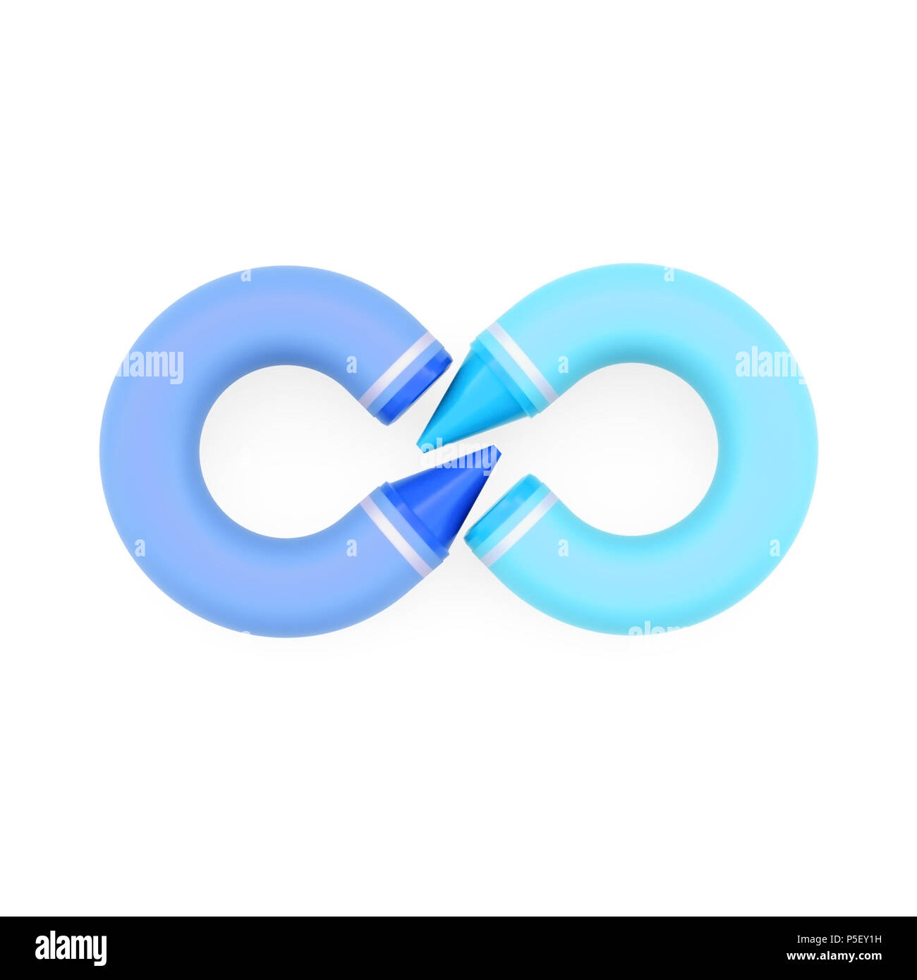 Infinity symbol mathematics hi-res stock photography and images - Alamy