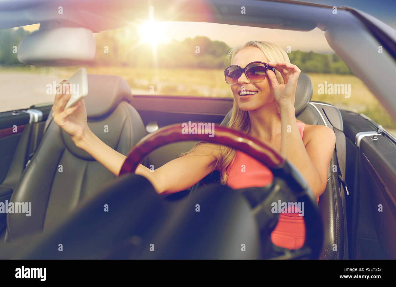 Selfie And Luxury Car High Resolution Stock Photography and Images - Alamy