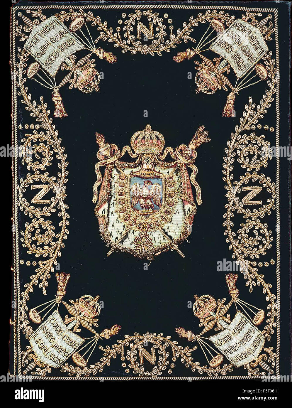 359 Code Napoléon Personal Copy Stock Photo - Alamy