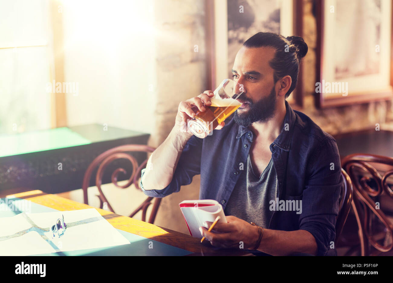 Notebook drink hi-res stock photography and images - Alamy