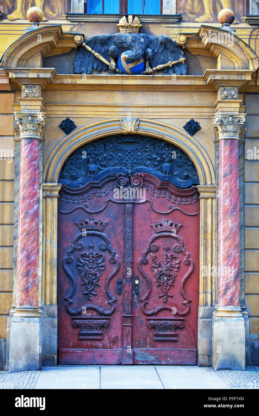 old gate in Wroclaw, Poland Stock Photo - Alamy