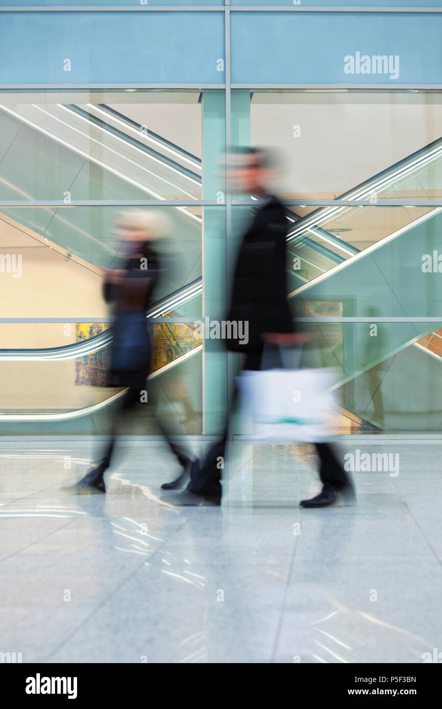 people silhouettes in motion blur Stock Photo - Alamy