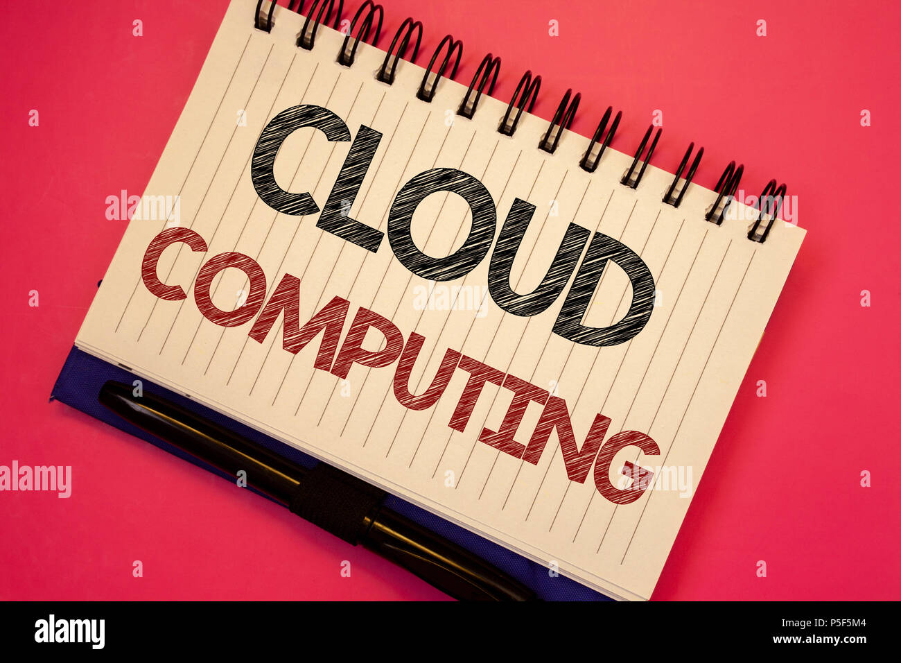Word Writing Text Cloud Computing Business Concept For Online Information Storage Virtual Media