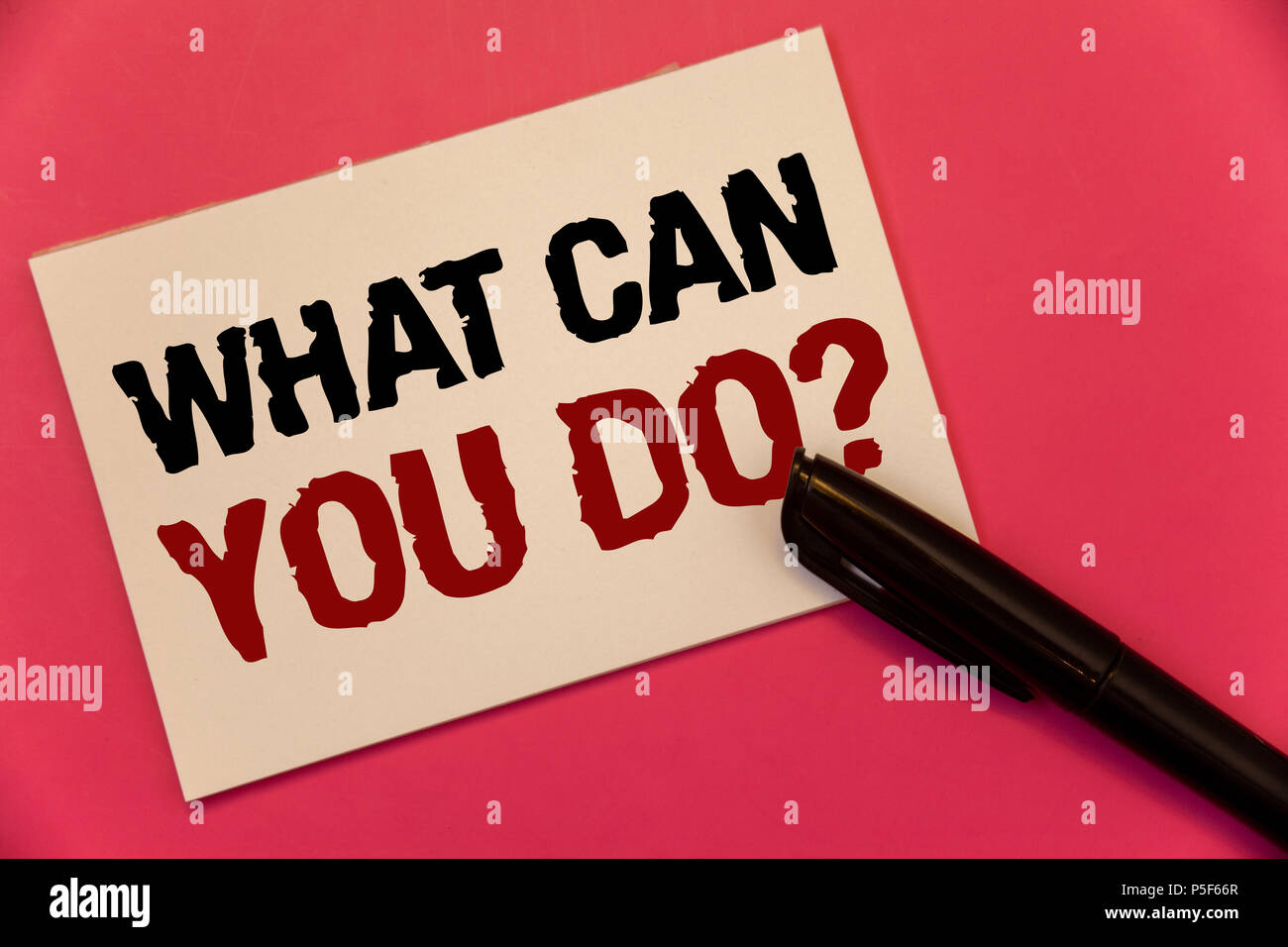 Text sign showing What Can You Do Question. Conceptual photo Service ...