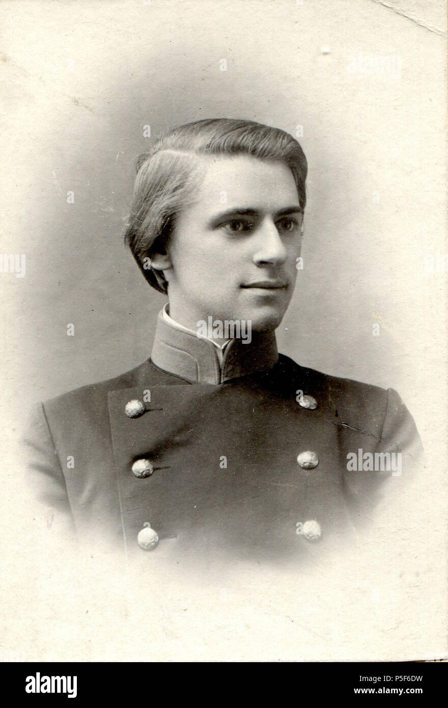 N/A. English: Mikhail Feldshtein, student of Moscow university, in ...