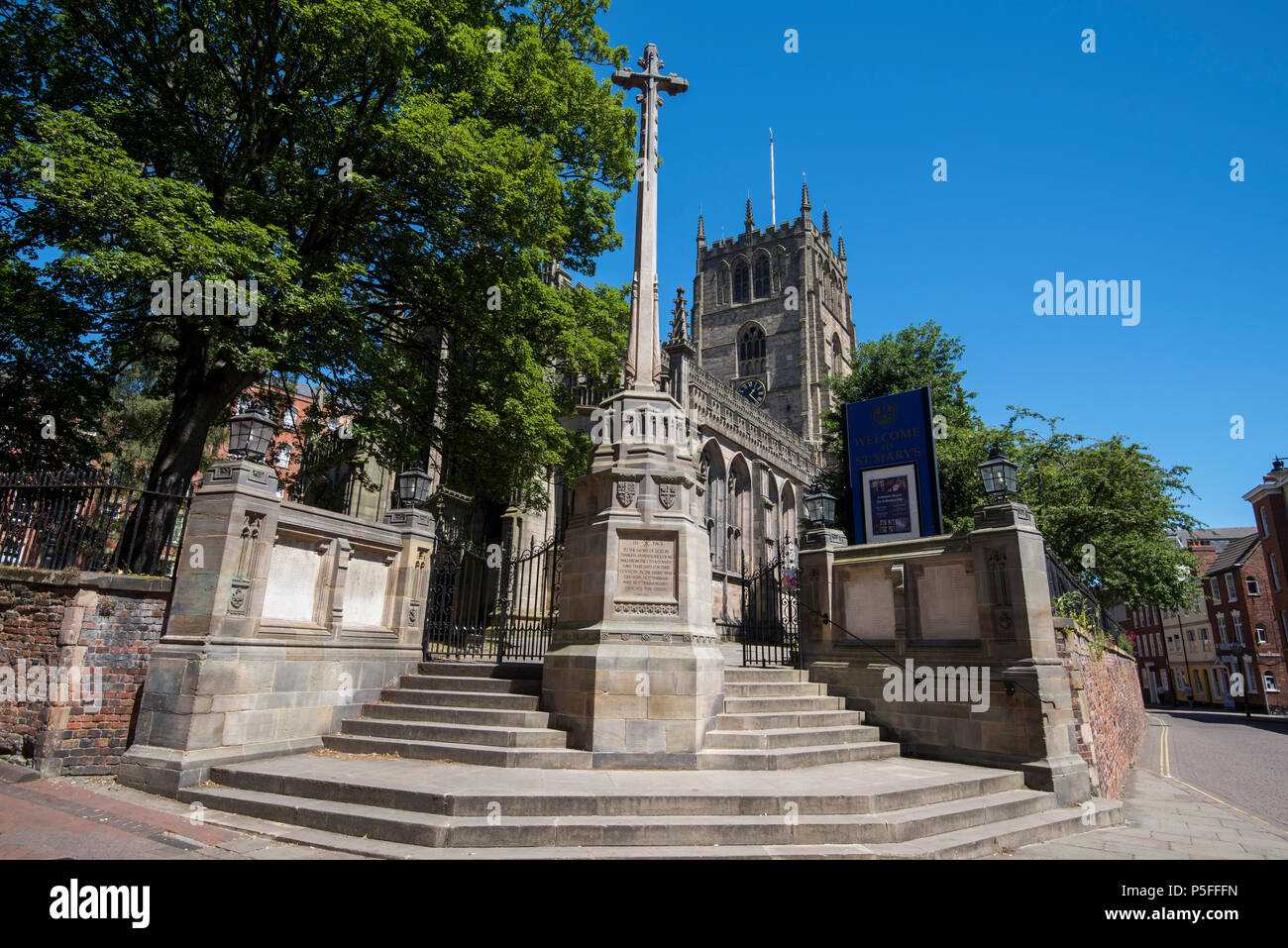 The Church of St Mary the Virgin in Nottingham City Centre ...