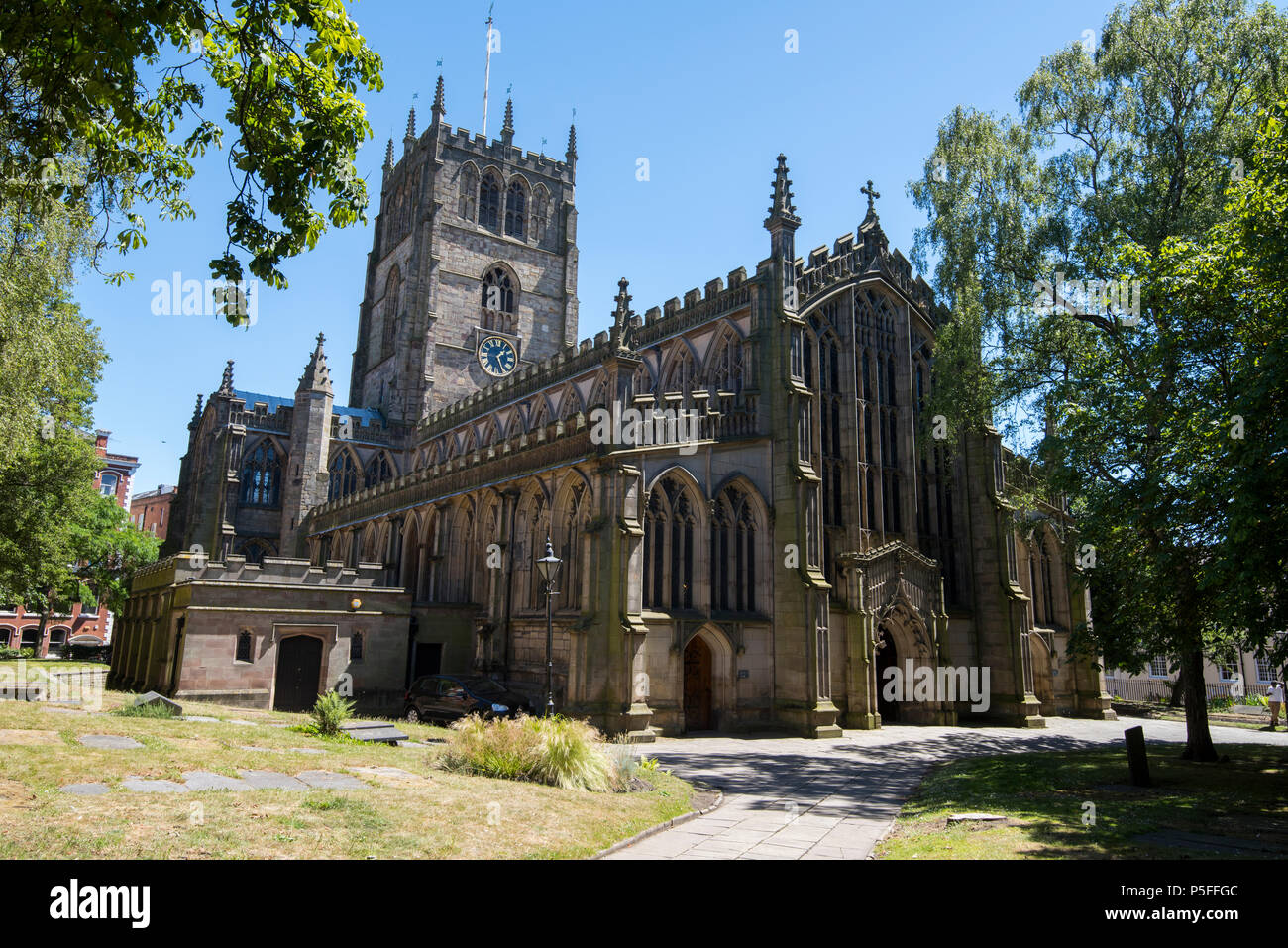 The Church of St Mary the Virgin in Nottingham City Centre ...