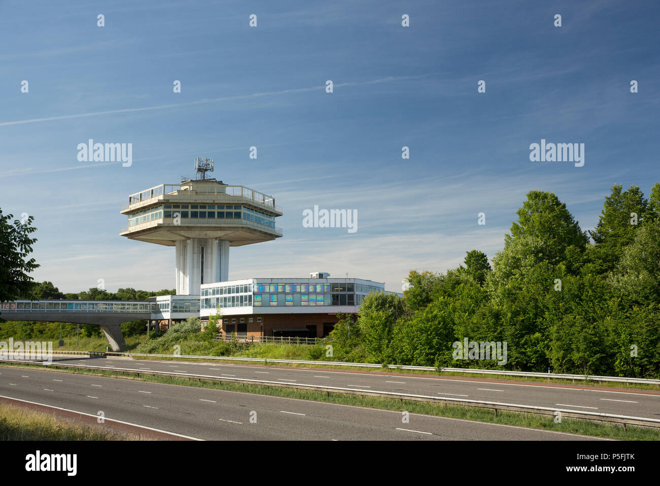The Lancaster Forton services, now known as Lancaster Service Area, on ...