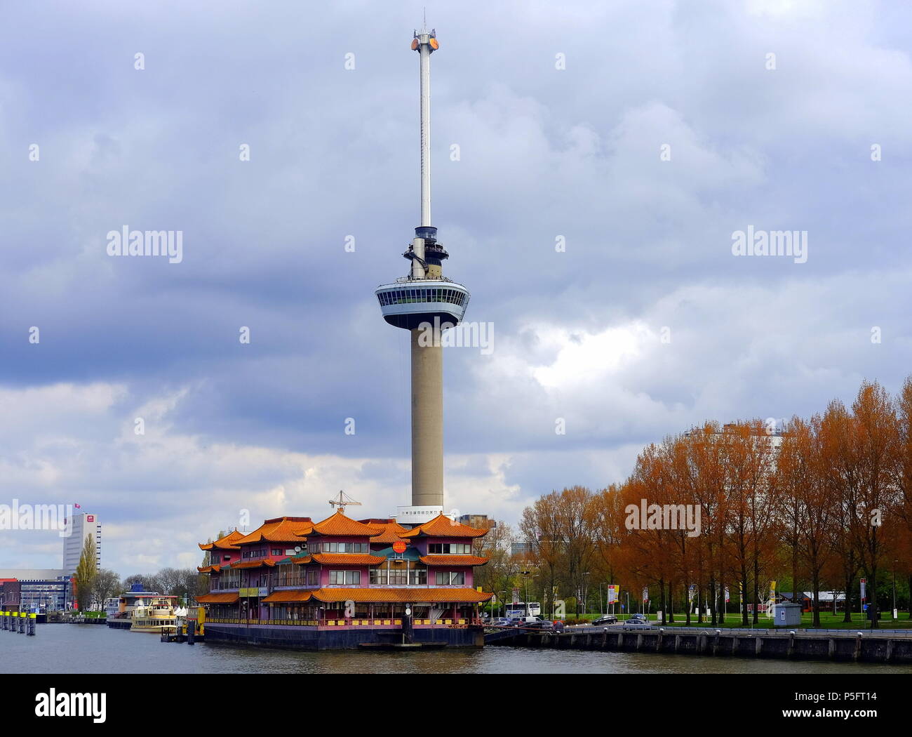 Eurotower in Rotterdam Stock Photo - Alamy
