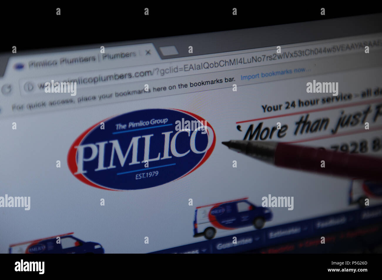 Pimlico plumbers hi-res stock photography and images - Alamy