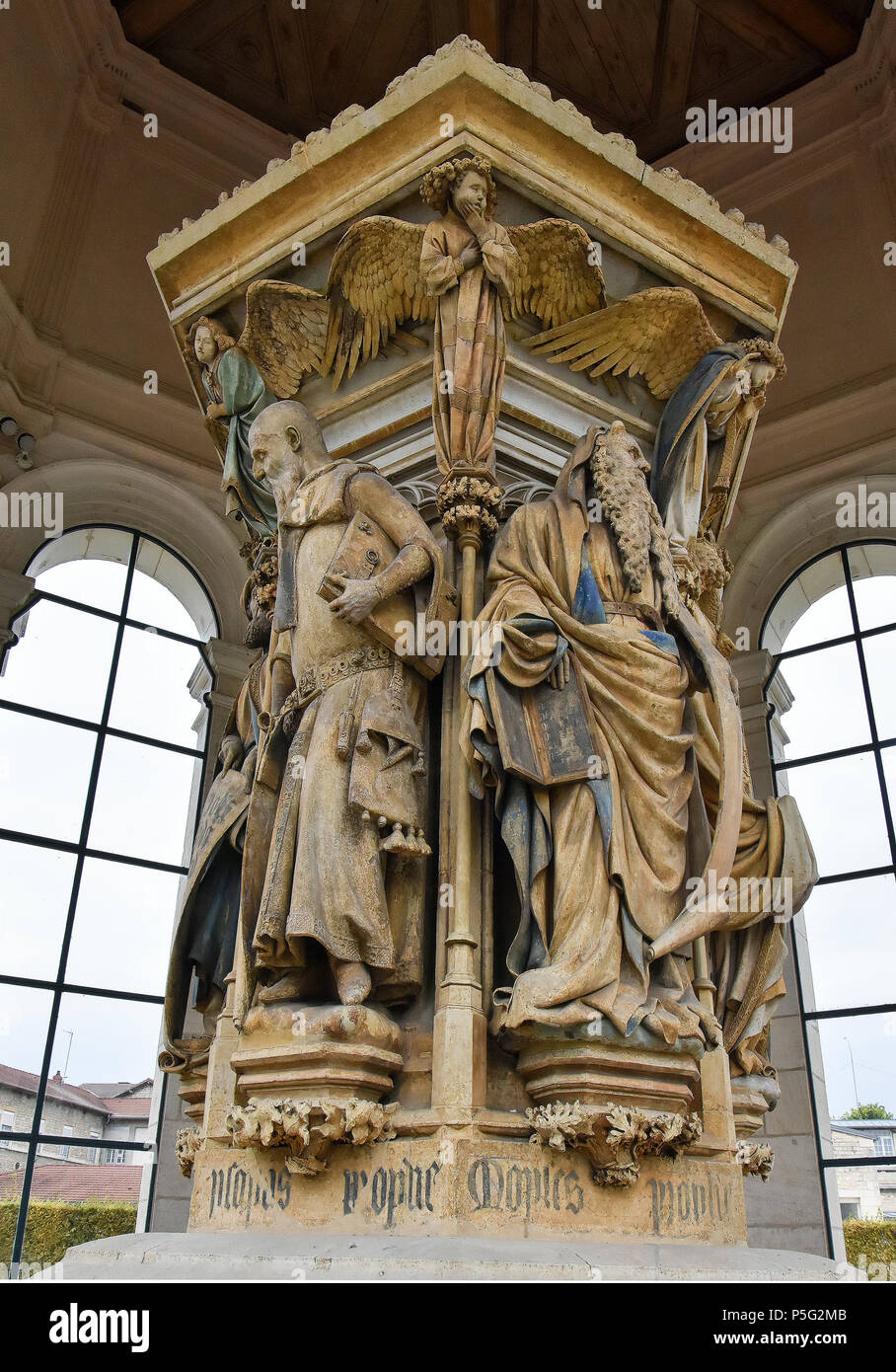 Claus Sluter Portal Of The Chartreuse De Champmol