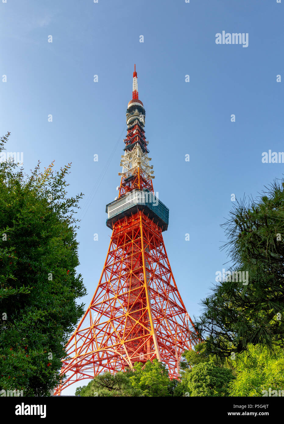 Tokyo tower in japan landscape hi-res stock photography and images - Alamy