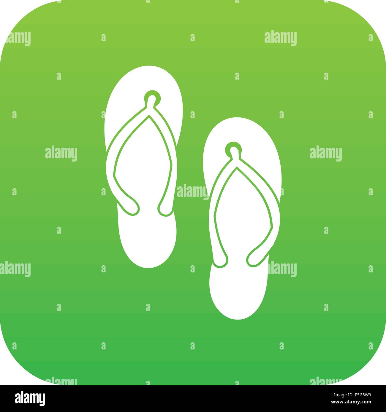 Rubber thongs Stock Vector Images - Alamy