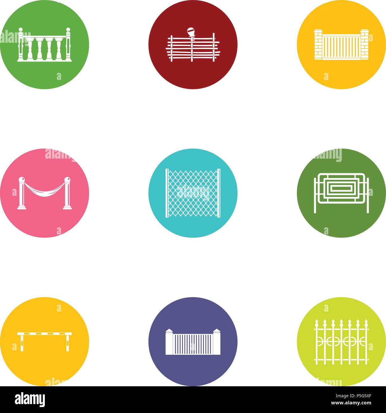 Outdoor partition Stock Vector Images - Alamy