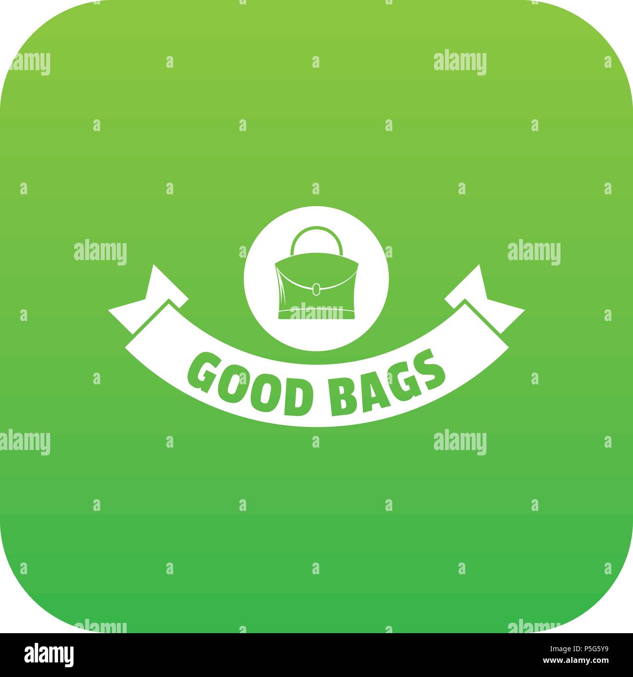 Green tote bags Stock Vector Images - Alamy