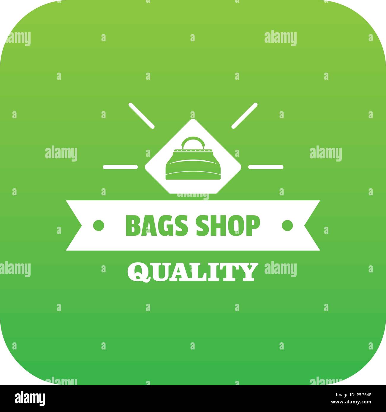 Green tote bags Stock Vector Images - Alamy