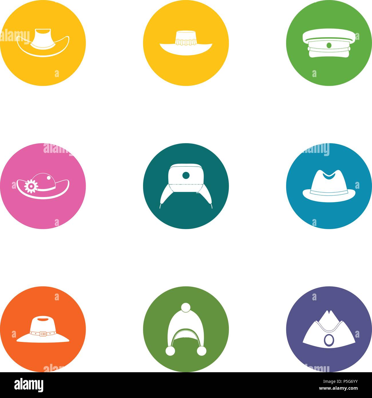 Hatter hat Stock Vector Images - Alamy