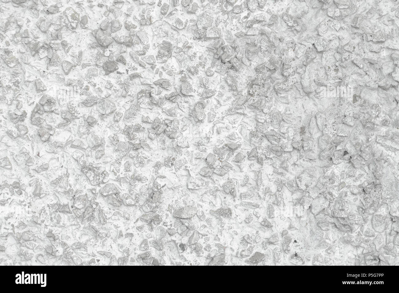 Rough Concrete Wall Decoration, Painted White. White Concrete Wall with ...