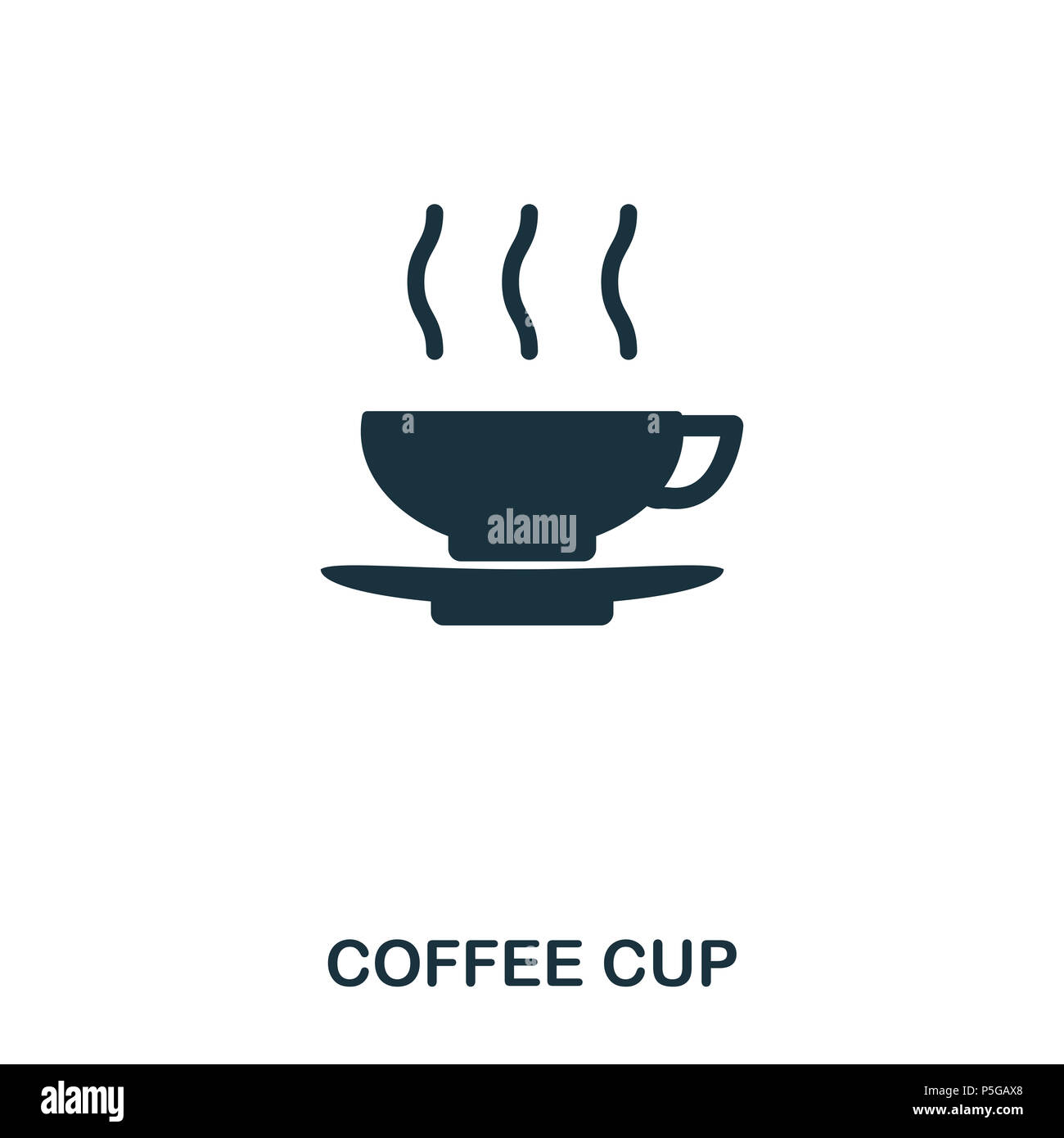 Coffee Cup icon. Line style icon design. UI. Illustration of coffee cup ...