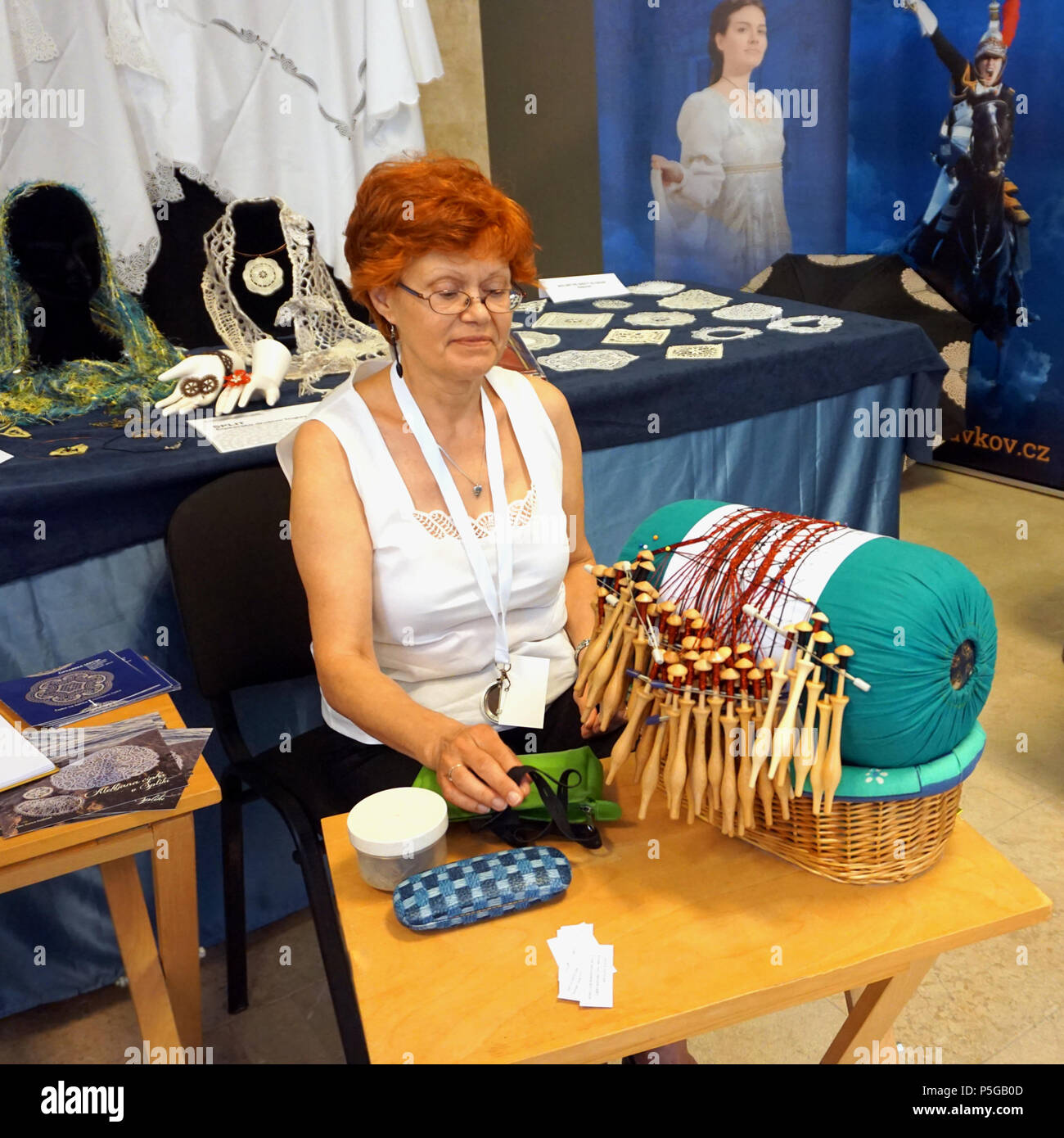 Lace lacework hi-res stock photography and images - Alamy