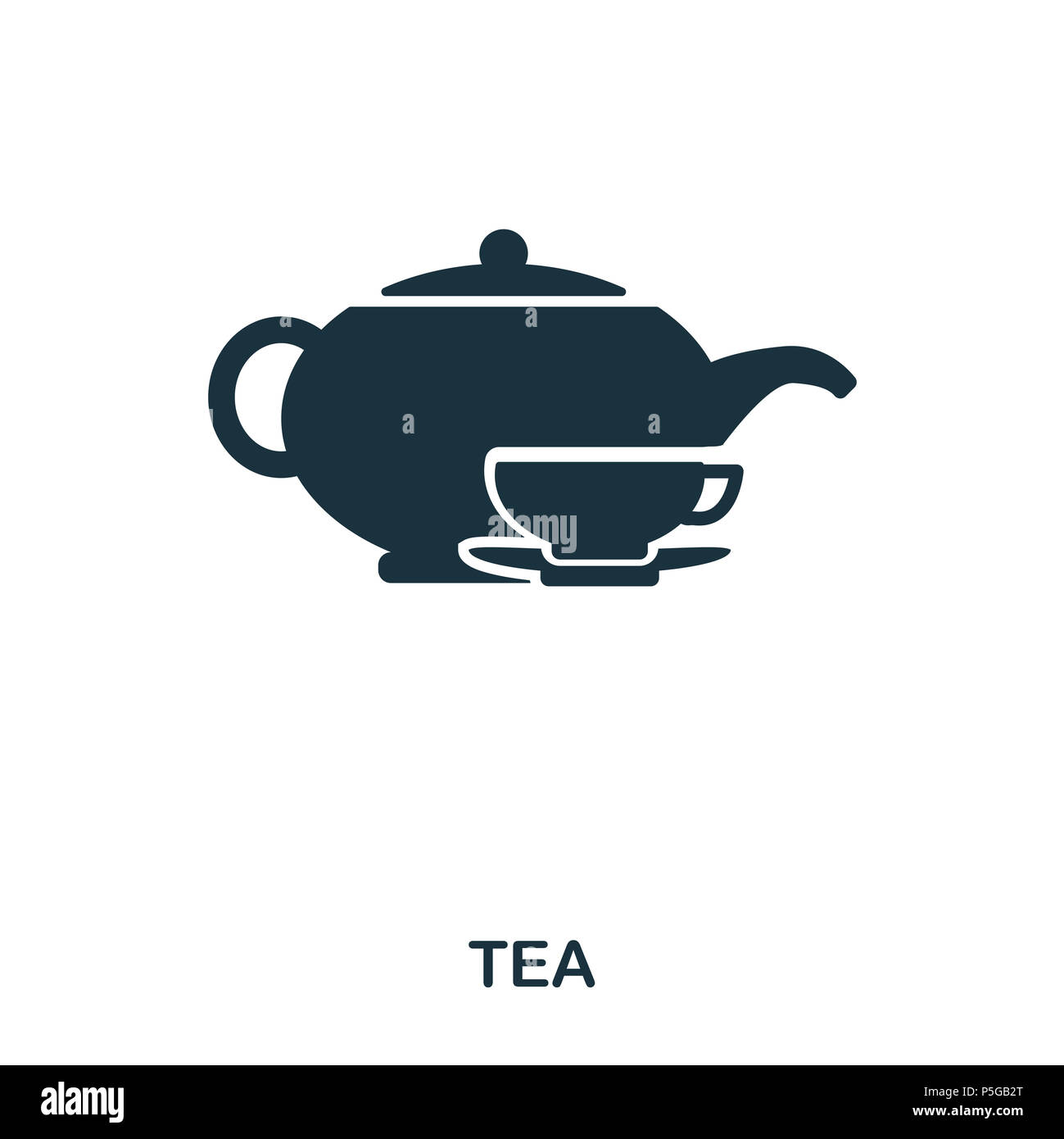 Chinese tea icon hi-res stock photography and images - Alamy