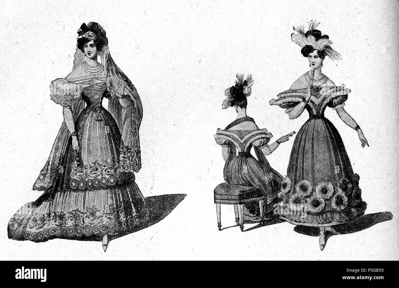 1830s fashion hi-res stock photography and images - Alamy