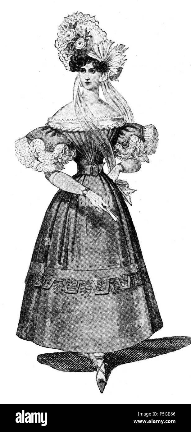 1830s fashion hi-res stock photography and images - Alamy