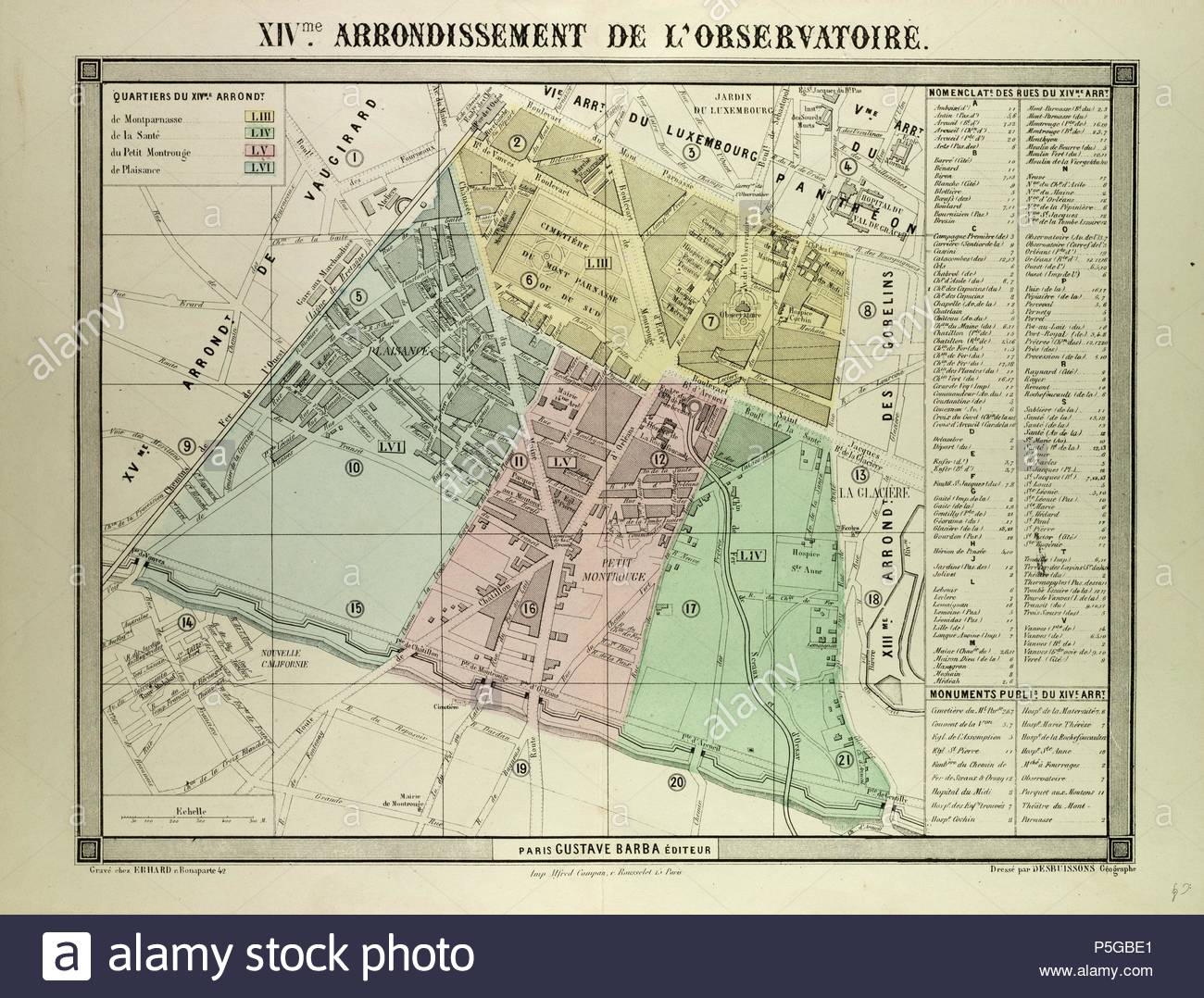 14th Arrondissement Paris Stock Photos & 14th Arrondissement Paris ...