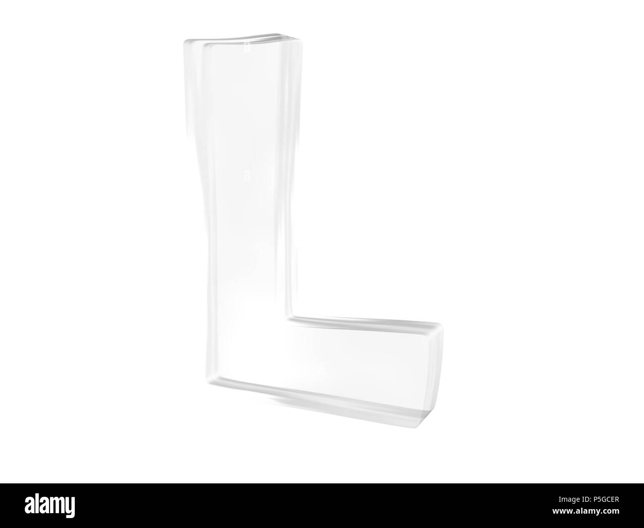 typography 3d render isolated on white background Stock Photo - Alamy