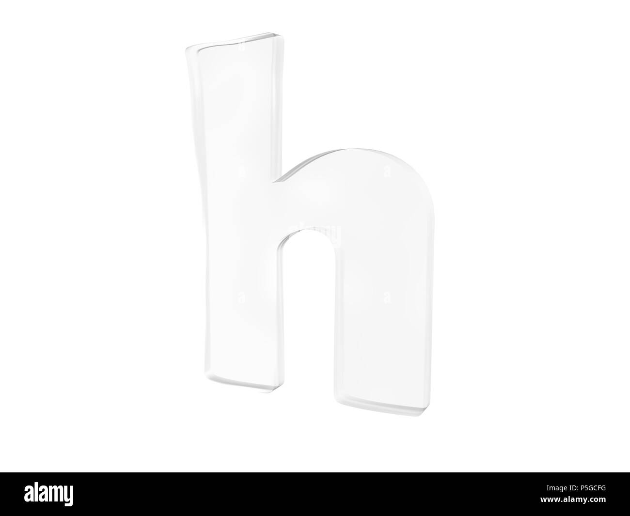 typography 3d render isolated on white background Stock Photo - Alamy